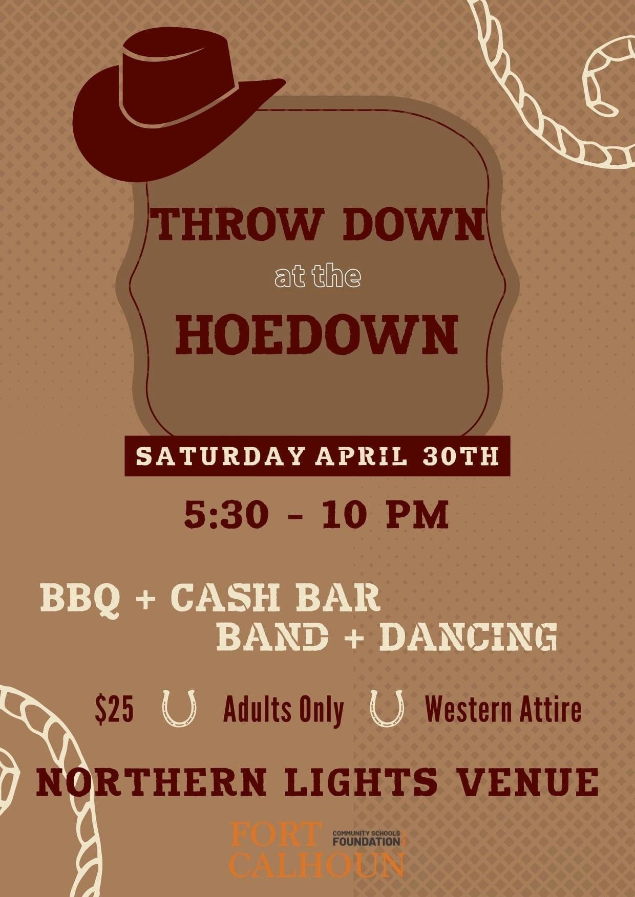 Throwdown at the Hoedown | City of Fort Calhoun